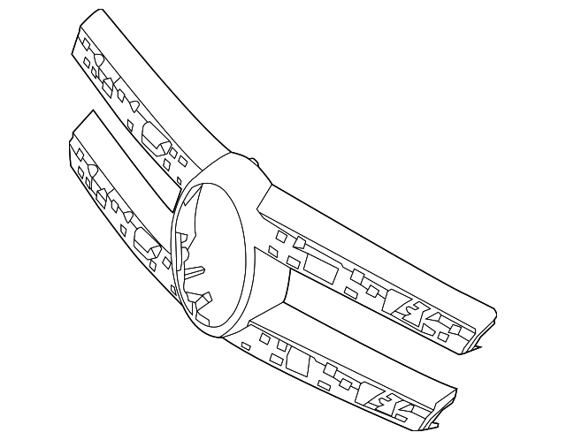 166-880-03-85-9982 - Grille 2013-2016 Mercedes-Benz | Mercedes-Benz USA ...
