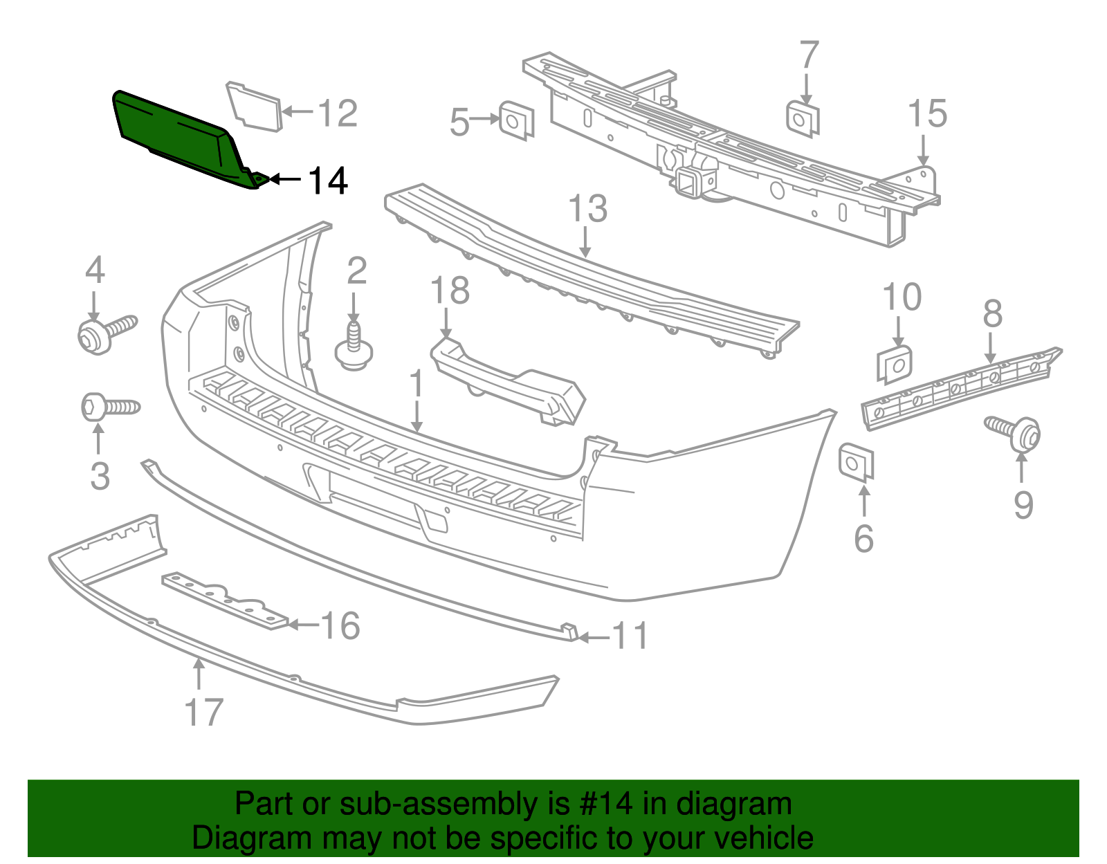 Buy Genuine GM Auto Parts - Cover (Part # 84410295) | GM Parts Store