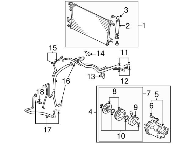 2007-2010 Mitsubishi Refrigerant Temp Sensor 7813A097 | QuirkParts