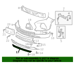 Buy Genuine GM Auto Parts - Deflector (Part # 42485331) | GM Parts Store