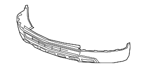 2019-2024 Chevrolet Blazer Front Lower Bumper Cover 84374006 GM ...