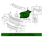 2019-2022 Chevrolet Blazer Bumper Cover - Driver's Side (LH) 84537990 ...