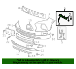 2019-2025 Chevrolet Blazer Driver Side Front Bumper Fascia Guide ...