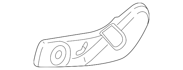 204-918-08-30-9051 - Recline Cover 2008-2014 Mercedes-Benz | Mercedes ...