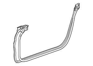 2014-2019 Chevrolet Corvette Front Driver Side Door Weatherstrip ...