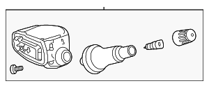 2019-2024 GM TPMS Sensor 13540606 GM | GMPartsDirect.com