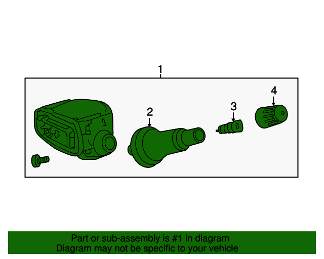 13540606 - TPMS Sensor 2019-2024 GM | Londoff Discount Parts