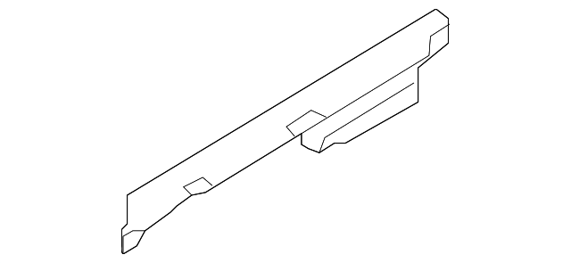 51777293742 - 2014-2019 BMW Rocker Molding Support (51-77-7-293-742 ...