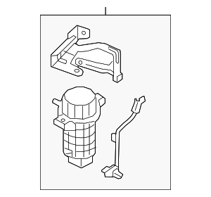 2019-2020 Kia Optima Vacuum Pump 59200-C2200 | TascaParts.com