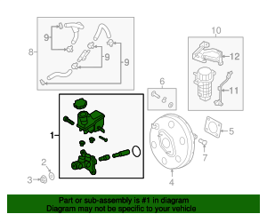 58510-C1500 - Master Cylinder 2016-2020 Kia Optima | Kia.Parts Store