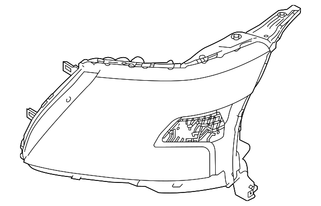 2021-2024 Nissan Armada Headlight Assembly 26010-6JL1C | OEM Parts Online