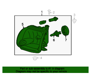 81150-0C040 - Headlamp Assembly - 2005 2006 Toyota Tundra | Lithia ...