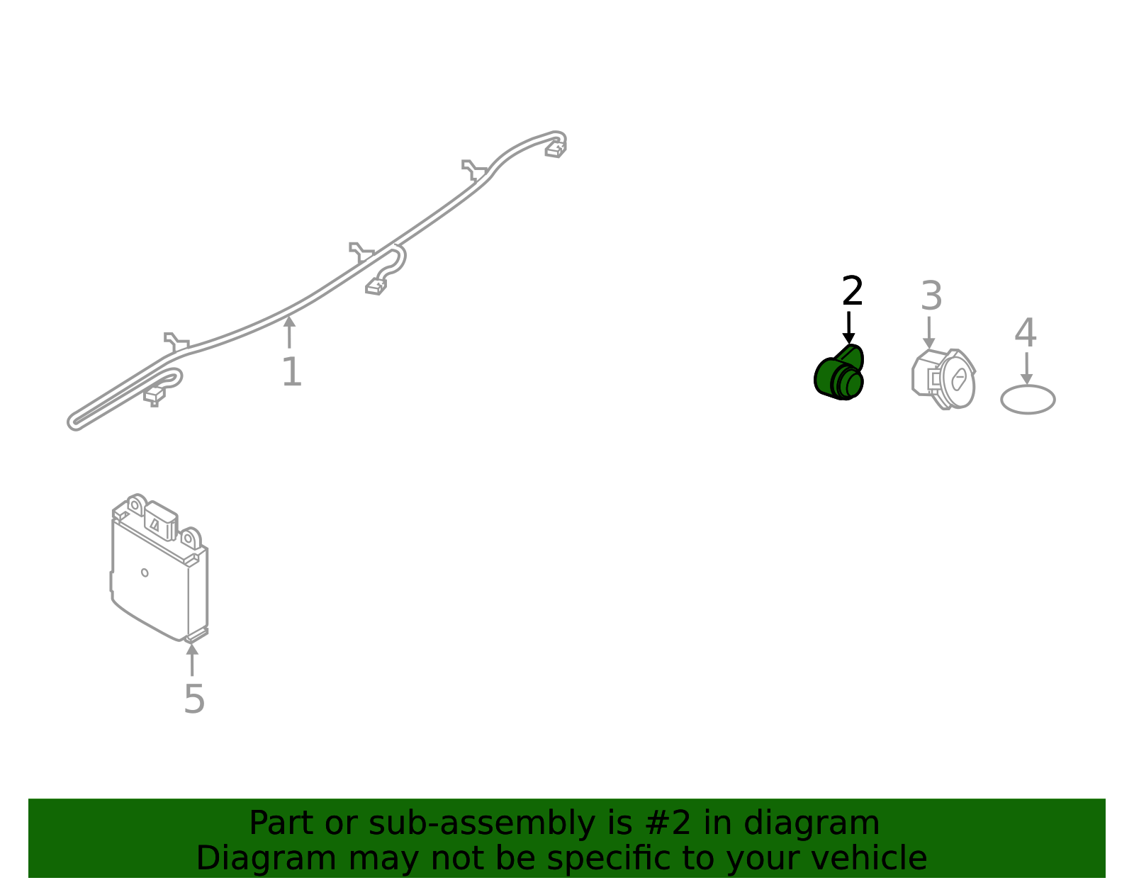 2019-2024 Nissan Sensor 28438-7FL0B | Temecula Nissan Parts