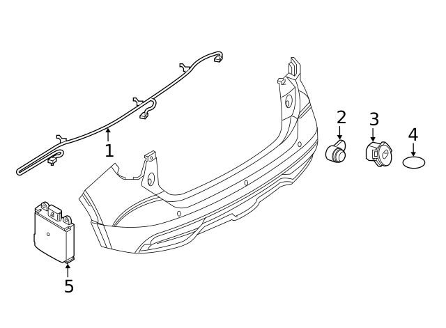 24093-5R00A - Harness - 2021-2024 Nissan Kicks | Nissan OEM Parts Direct