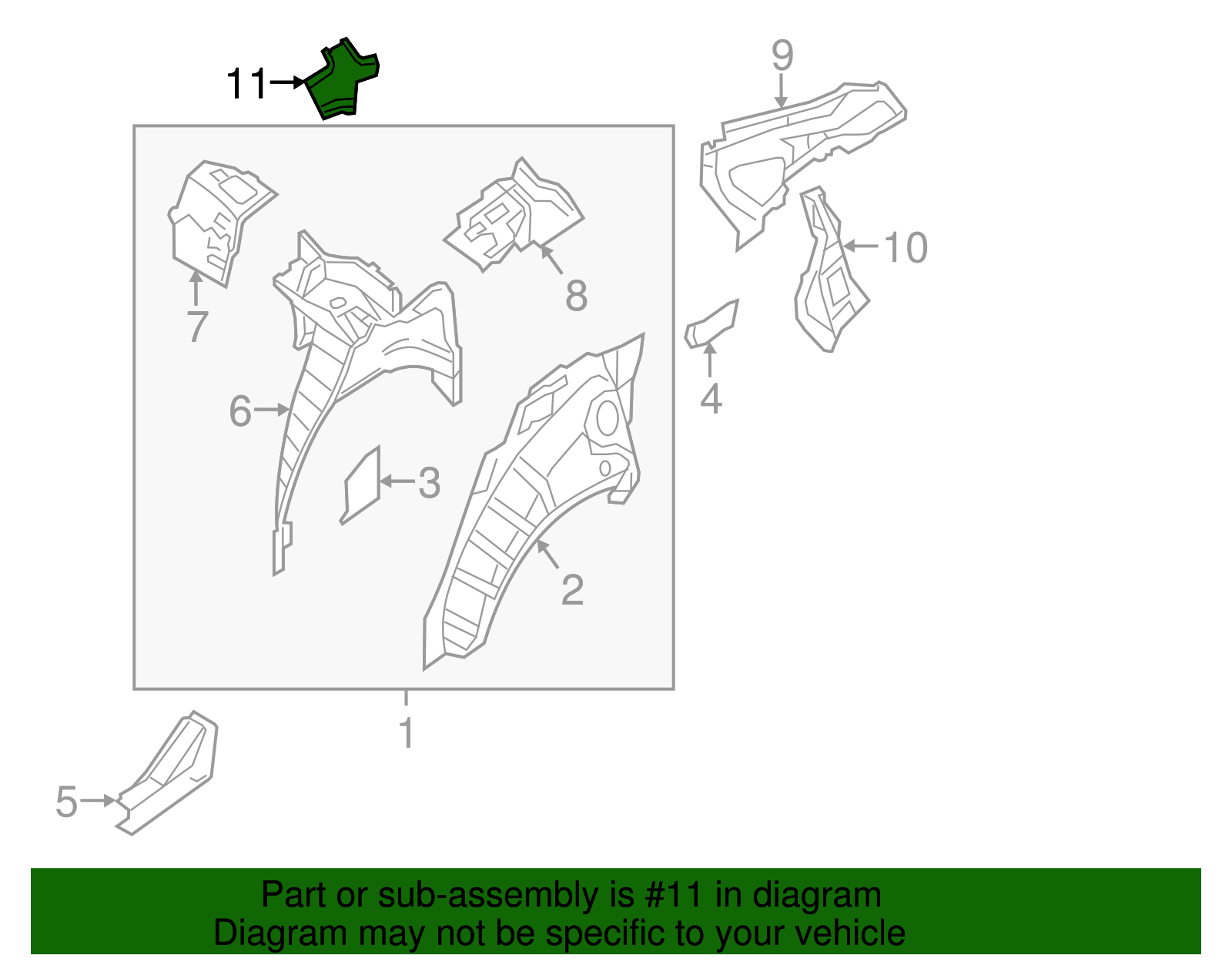 2013-2018 Nissan Altima Upper Reinforced G6342-3TAMA | Nissan RVA