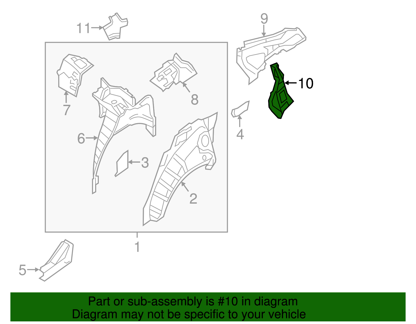 2013-2018 Nissan Altima Pillar Reinforced 76661-3TA0A | Bill Kay Nissan ...