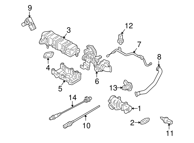 2007-2018 Mopar Map Sensor 68282012AA | TascaParts.com