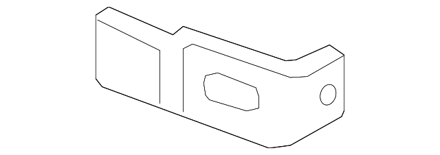 2016-2024 Chevrolet Malibu Passenger Side Headlamp Bracket 23127425 GM ...