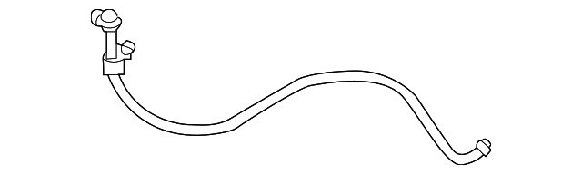2021-2025 Nissan LEAF A/C Pipe 92441-6WK0D | Team Nissan Inc.
