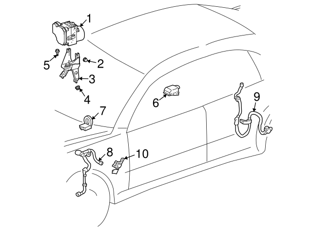 2004-2006 Lexus Yaw Rate Sensor 89183-60020 | OEM Parts Online