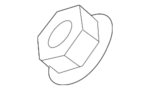 2014-2024 GM Multi-Purpose Nut 11609767 GM | GMPartsDirect.com