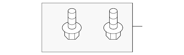 2013-2024 Ford Drive Shaft Assembly Mount Bolt W712154-S439 | OEM Parts ...