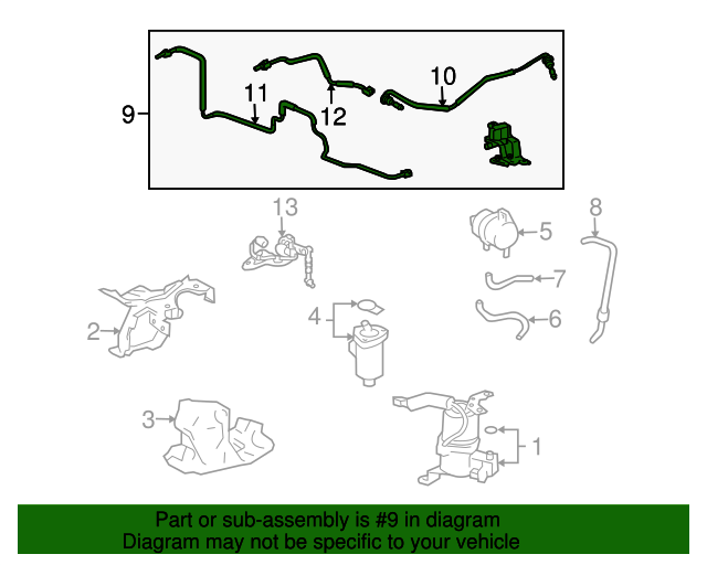 48960-60010 - Control Valve 2014-2023 Lexus GX460 | Lexus Parts Outlet