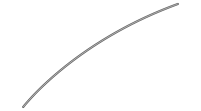 2019-2020 Nissan Altima Roof Molding - Driver's Side (LH) 73853-6CA0A ...