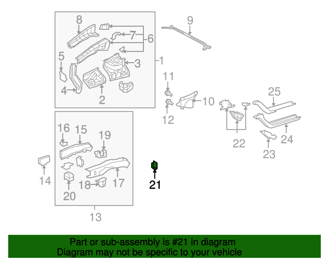 2007-2018 Lexus Tie Down Hook 51963-33020 | Lexus OEM Parts Online
