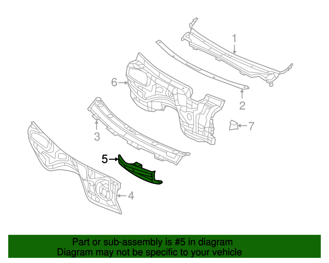 2012-2013 Jeep Grand Cherokee Dash Silencer Support - Driver's Side (LH ...