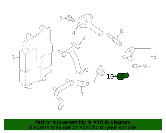 2011-2023 Subaru OEM NEW 2011-2020 Subaru BRZ Forester Crosstrek Knock ...