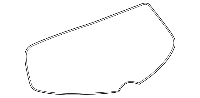 2008-2017 Buick Enclave Rear Window 23444251 GM | GMPartsDirect.com