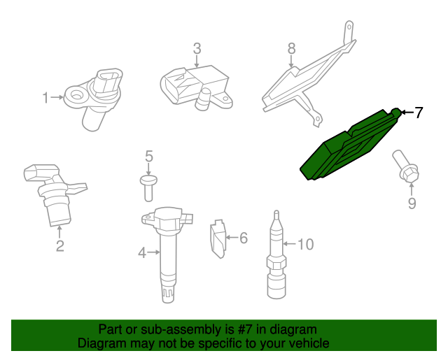 2013-2014 Mopar Ecm 5150761AB | TascaParts.com