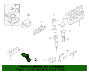 LR068428 - Power Outlet 2015-2021 Land Rover | AutoNationParts.com