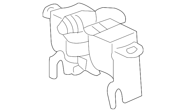 OEM Mercedes-Benz Lower Latch For 1996-2018 Mercedes-Benz - Part# 210 ...