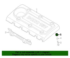 29244-2G000 - Engine Cover Insulator 2010-2013 Kia | Kia.Parts Store