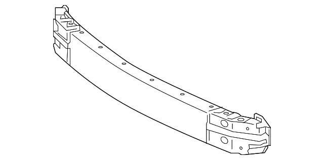2017-2019 Toyota Corolla Impact Bar 52021-02240 | Toyota Parts Center