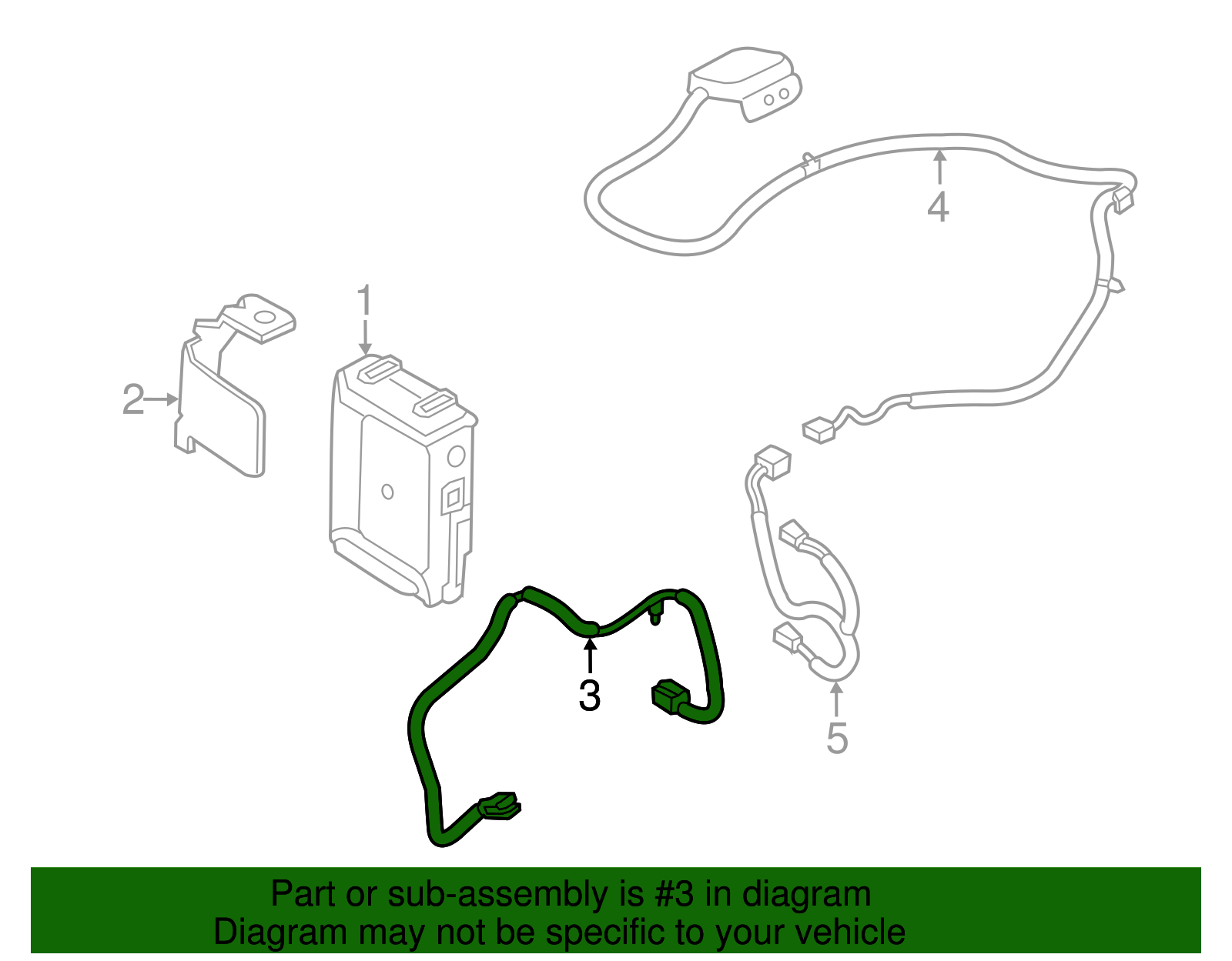 28088-6FL0A - Cable 2017-2023 Nissan | Nissan Parts & Accessories Online