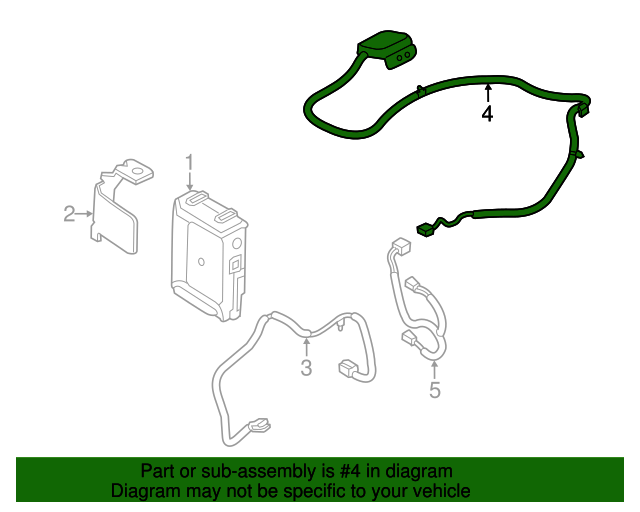 28212-6MR0B - Antenna 2020-2022 Nissan Rogue Sport | Nissan Parts ...