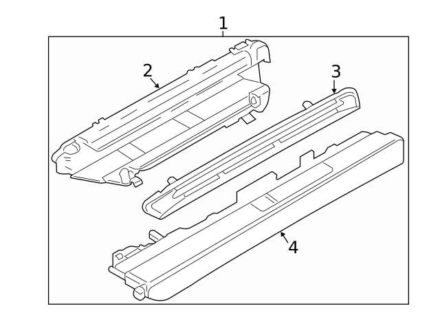 2020-2022 Genesis G90 Side Marker Lamp 92301-D2500 | Hyundai Wholesale ...
