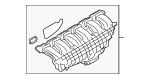 11617576911 - 2007-2021 BMW Intake Manifold (11-61-7-576-911) | BMW of ...