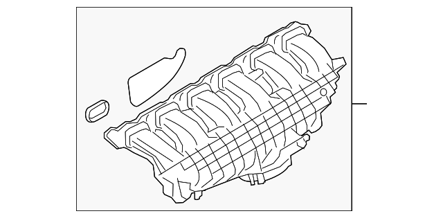11617576911 - 2007-2021 BMW Intake Manifold (11-61-7-576-911) | BMW of ...
