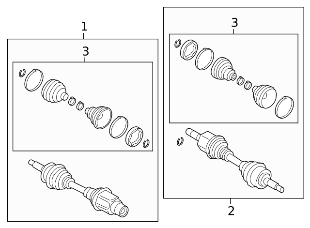 2019-2020 Ford Ranger Boot Kit KB3Z-3B436-A | QuirkParts