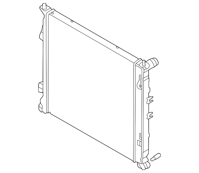 25310-P2100 - Radiator Assembly 2021-2025 Kia Sorento | Kia.Parts Store