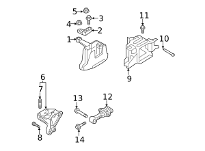 21810-J9100 - Side Mount 2021-2023 Kia Seltos | Kia.Parts Store