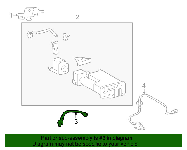 2013-2015 Lexus GS450h Oxygen Sensor 89467-30050 | AutoNationParts.com