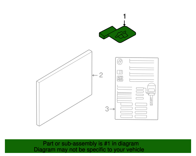 17111439721 - 1999-2010 BMW Label (17-11-1-439-721) | BMW of South ...