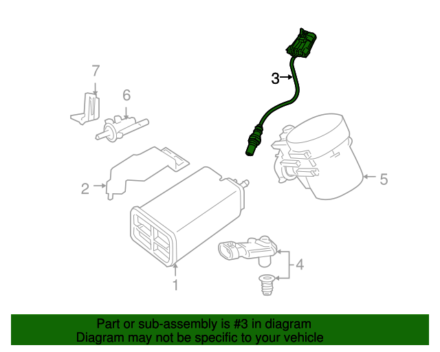 2004-2006 Pontiac GTO Heated Oxygen Sensor 19209818 | AutoNationParts.com