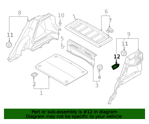2013-2023 Hyundai Cargo Lamp 92620-A2000 | OEM Parts Online
