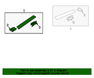 87240-G5100 - Front Molding 2017-2022 Kia | Kia.Parts Store